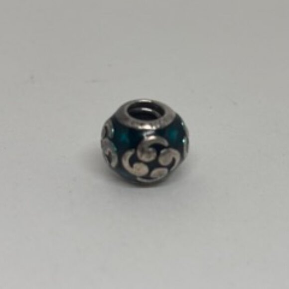 Pandora | Jewelry | Pandora Sterling Silver Green Charm | Poshmark